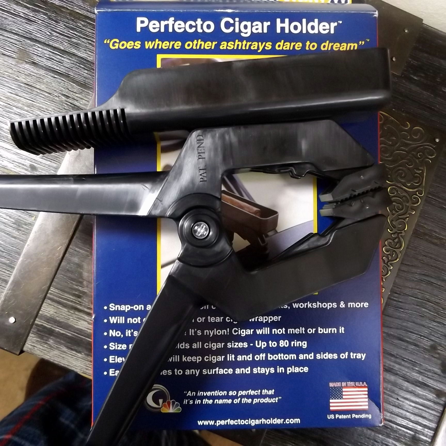 CONTEST WINNERS! PERFECTO CIGAR HOLDER | Cigar Reviews by the Katman ...