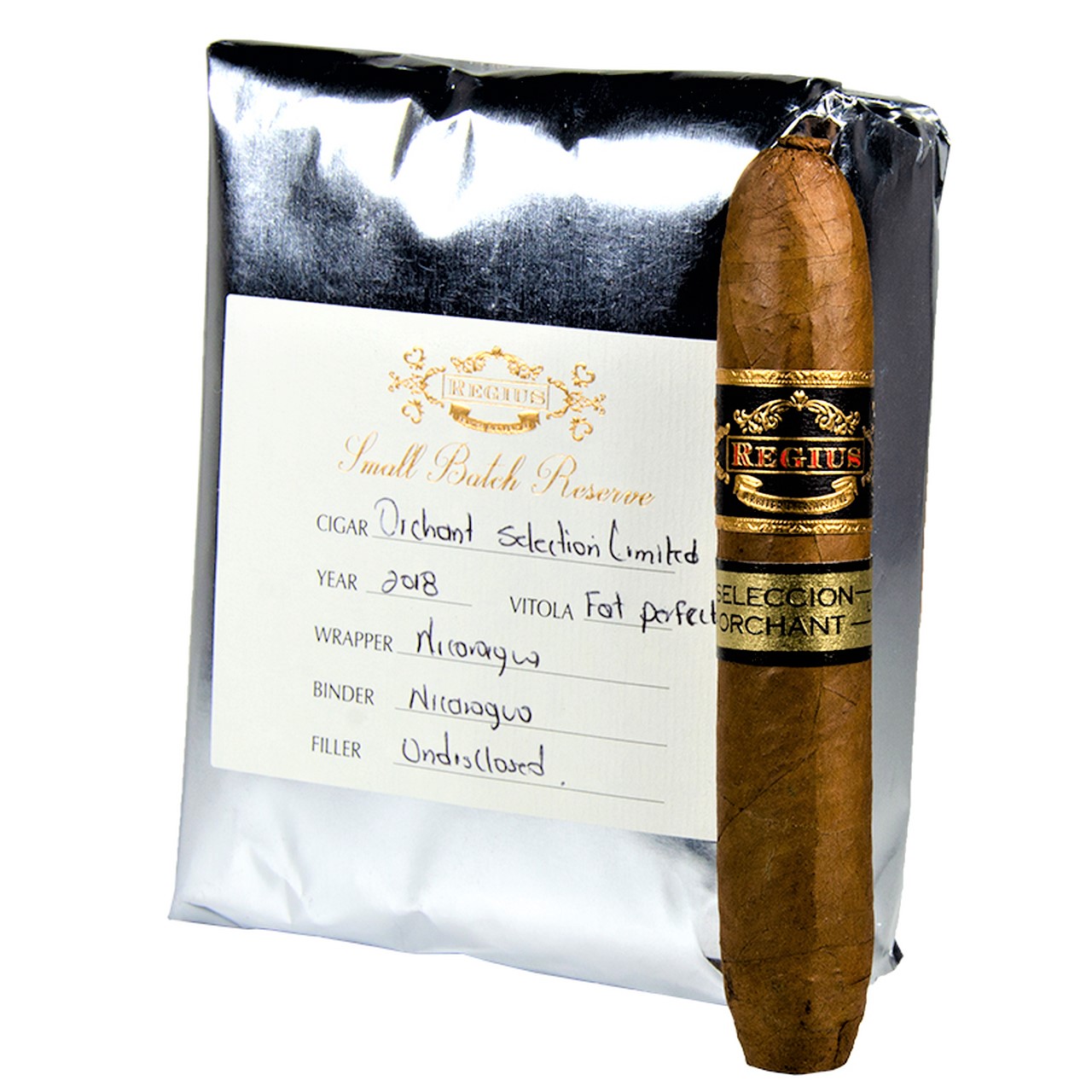 Regius Small Batch Series Orchant Fat Perfecto | Cigar Reviews by the ...