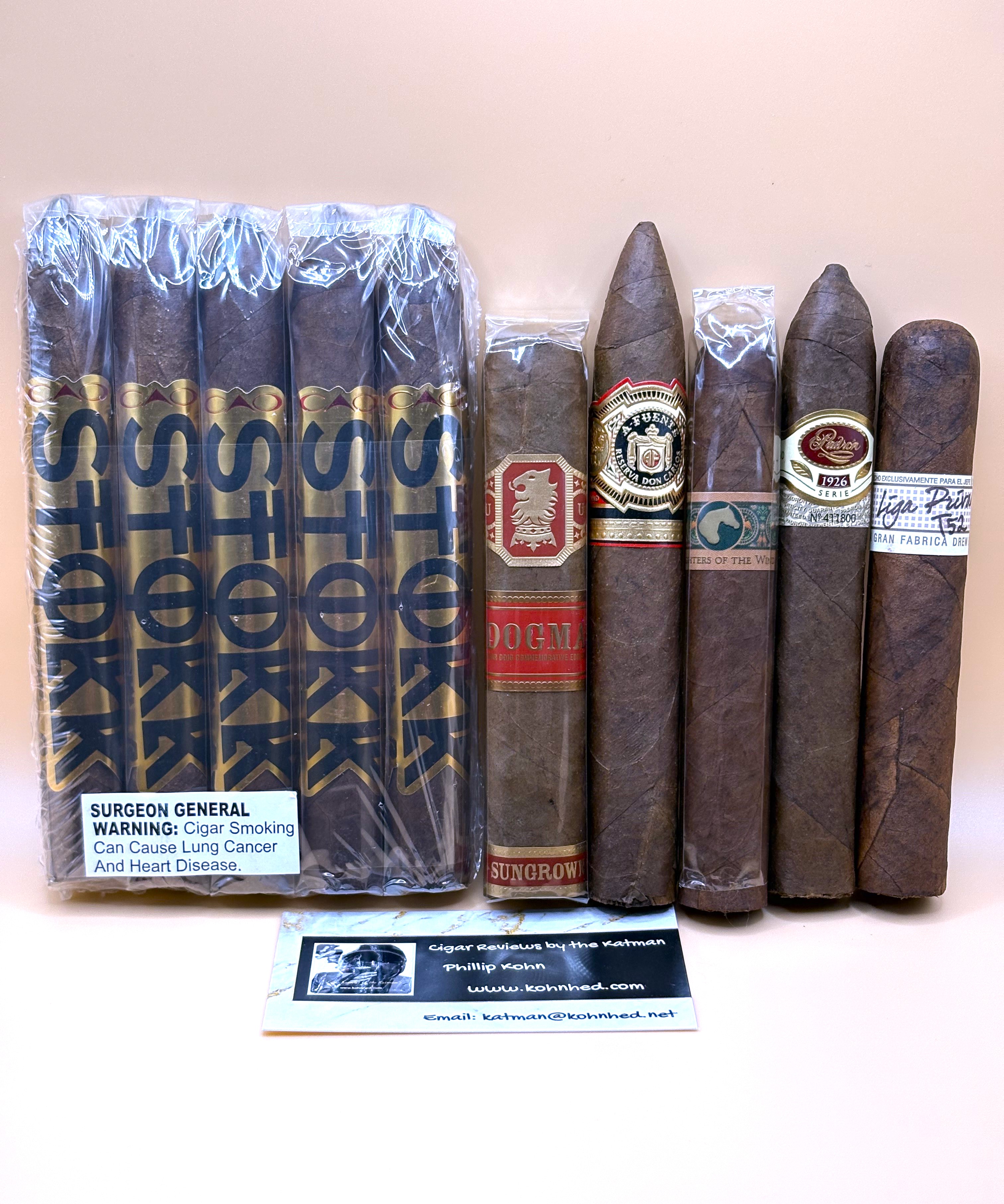 Winners of Big Giveaway Announced | Cigar Reviews by the Katman – Cigar ...